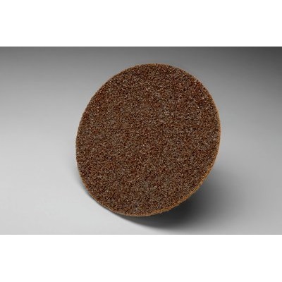 3M Scotch-Brite Roloc Brown Aluminum Oxide Surface Conditioning Disc, 3 ...