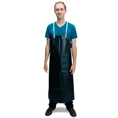 Ansell #56-512 18Oz Hycar Apron 35" X 45" Black 220106465 ANS56-512 ...