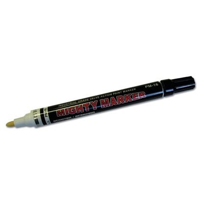 Arro-Mark Mighty Marker 00116 Black Pm-16 Paint Marker, 2.3 Mm Bullet ...