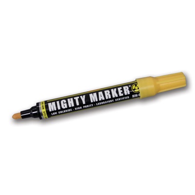 Arro-Mark Mighty Marker 01308 White Mm-08 Low Chloride Paint Marker, 1/ ...