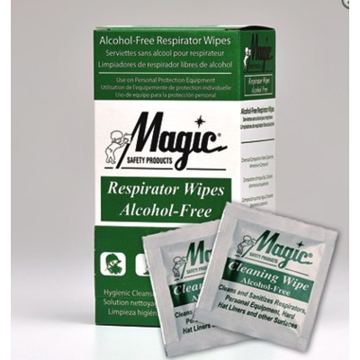 Braco St100dn Non-Alcohol Respirator Wipe, 8 Inch L X 5 Inch W ...