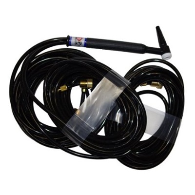 C.K Worldwide Ck20-25Sf Water Cooled Rigid Tig Torch Body With Valve, 250 Amp, 25 Ft Cable CK20 ...