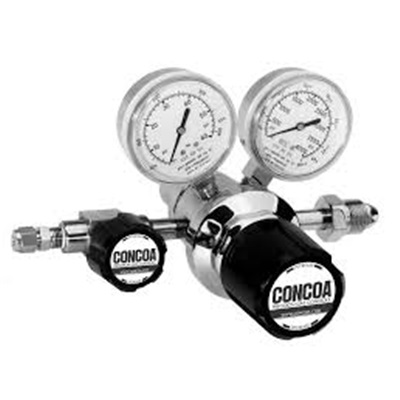 Regulator, Concoa 212 Series Dual Stage, Chrome Plated Forged Brass ...