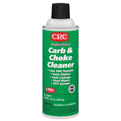 Crc Carb & Choke Cleaner, 16 Oz Aerosol 03077 CRC03077 - Gas and Supply