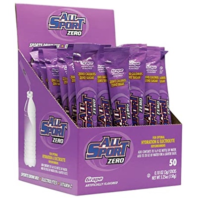 All Sport 0.1 Oz Zero Sticks Grape (500 Sticks)(10Bx/50Ea) 10122525 ...