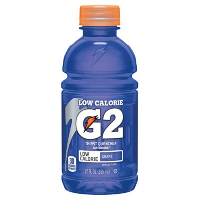 Gatorade G2 Grape 12 Oz Bottle Low Calorie GAT12203 GAT12203 - Gas and ...