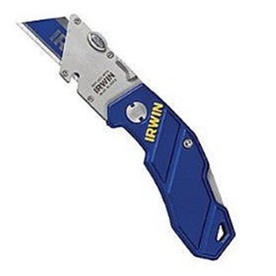 Irwin Blue Blade 2089100 Blue Folding Bi-Metal Utility Knife, 5-3/4 ...