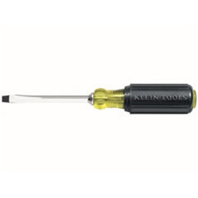 Klein 600-4 3/8 X 8" Cushin Grip Screw Driver Grip Keystone Tip ...