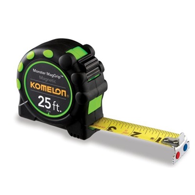 25" Magnetic Tape Measure KOM7125 - Gas and Supply