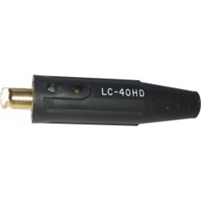 Lenco 05063 Black Male Half Cable Connector, 3/0 Thru 4/0 Awg, 500 Amp ...