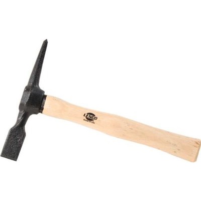 Lenco 09100 Wood Handle Chisel And Pick Chipping Hammer, 11.5 Inch ...