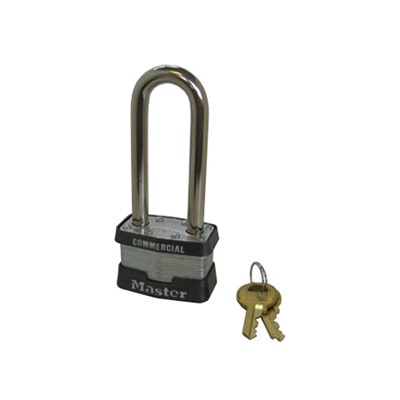 Master Lock #1Kalj2359 Keyed Alike Long Shank Laminated Padlock 2-1/2 ...