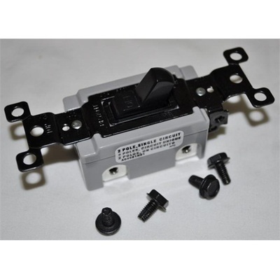 Miller 124 511 Black Dpst 600 Vac 40 Amp Toggle Switch For 252 ...