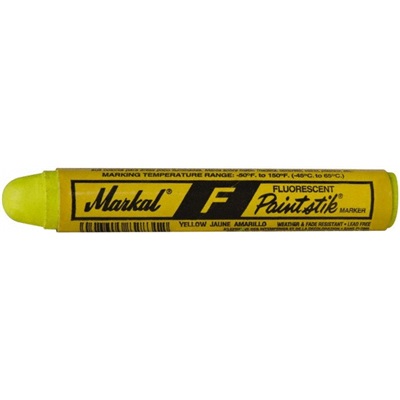 La-Co Markal Ball Paint Marker 84621 Yellow Paint Marker, 1/8 Inch ...