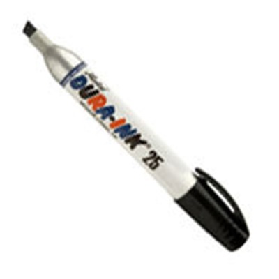 La-Co Markal Dura-Ink 96223 Black Permanent Ink Marker, 1/8 - 1/4 Inch ...