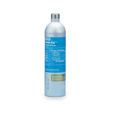 Msa 10048280 34L Cylinder Calibration Gas (1.45%Ch4,15%O2,60Co,20H2s,N2 ...