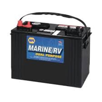 Napa Bat 8270 Marine/Rv Dual Purpose Battery Bci# 27 650 A NAP8270 ...