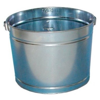 5Qt Galv. Metal Bucket 455-5QT NAS455-5QT - Gas and Supply