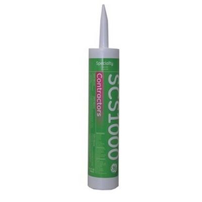 Ge Scs1000 Series Translucent Contractors Silicone Sealant, 10.1 Fl Oz ...