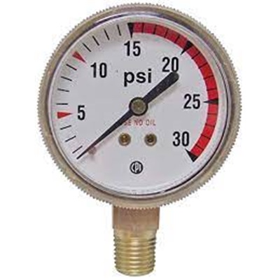 2" X 30 Psi Rl Gauge PXPG2030 PFXPXPG2030 - Gas and Supply
