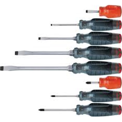 Proto Duratek 8 Piece Combination Screwdriver Set J1208SCP PRTJ1208SCP ...
