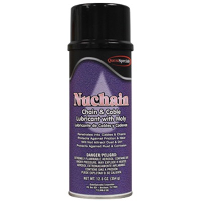 Quest Nu-Chain Lube 5760 Chain & Wire Rope Lubricant Aero 12/Cs QUE5760 ...