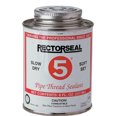 Rectorseal No.5 1/2-Pint Can Pipe Thread Sealant NAS 622-25551 REC25551 ...
