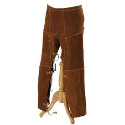 Side Split Cowhide Leather Welding Chaps, 24 In. X 40 In. Long 40WS ...