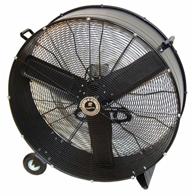 Tpi Cpb36-D 36" Direct Drive Fan Portable 1/3Hp 2-Speed 8,200/8090Cf ...