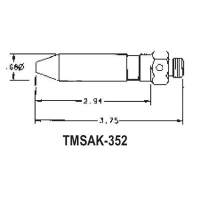 Tweco Tmsak-35 Adaptor Kit 25412051 TWE2541-2051 - Gas and Supply