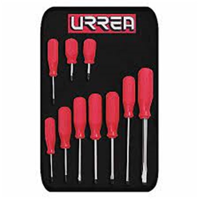 Urrea 10 Piece Screwdriver Set URRJBU03 URRJBU03 - Gas and Supply