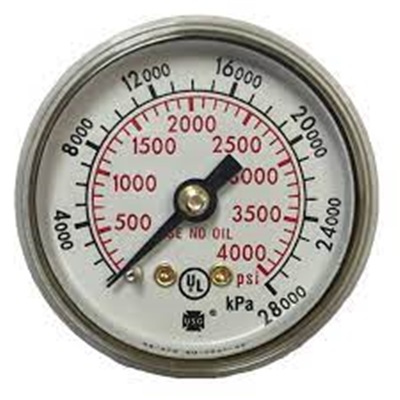Victor Hp Gauge, 1-1/2"Cbm X 4000#/28000Kpa, Back Conn 1424=0511 ...