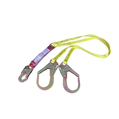 Web Device L121602 100% Tie Off Lanyard W/Large Snap Hooks PURE SAFETY ...