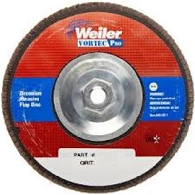 Weiler 31369 7"X5/8-11 60Grt Vortec Flap Wheel 804-31369 WEI31369 - Gas ...